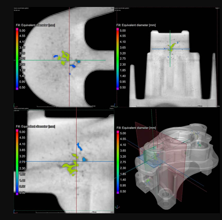 Oprogramowanie VGStudio-MAX – tomografia rentgenowska CT – PCB